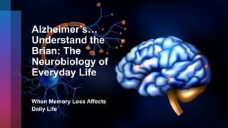 Alzheimer's Final Project by Adriana Torres | PPTX