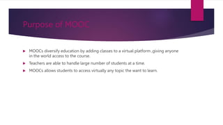 MOODLE and MOOC | PPTX