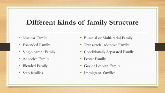 Family Structure | PPTX