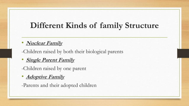 Family Structure | PPTX