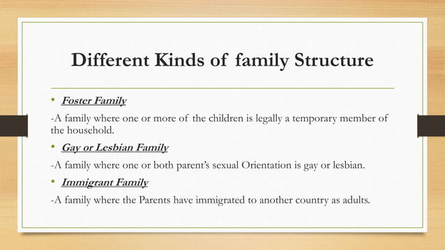 Family Structure | PPTX