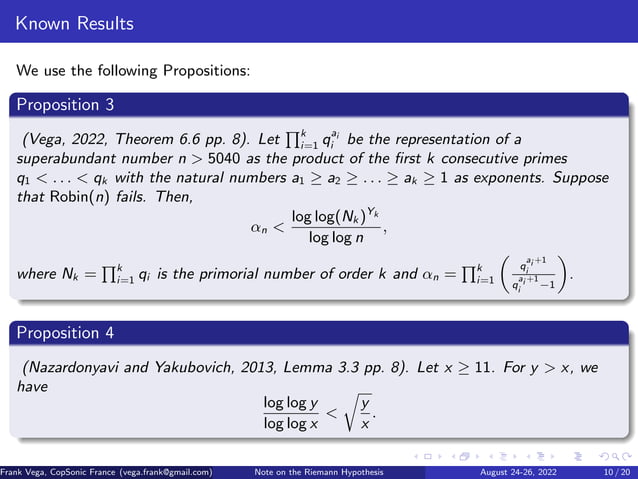 Note on the Riemann Hypothesis | PDF | Physics | Science