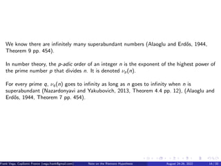 Note on the Riemann Hypothesis | PDF | Physics | Science