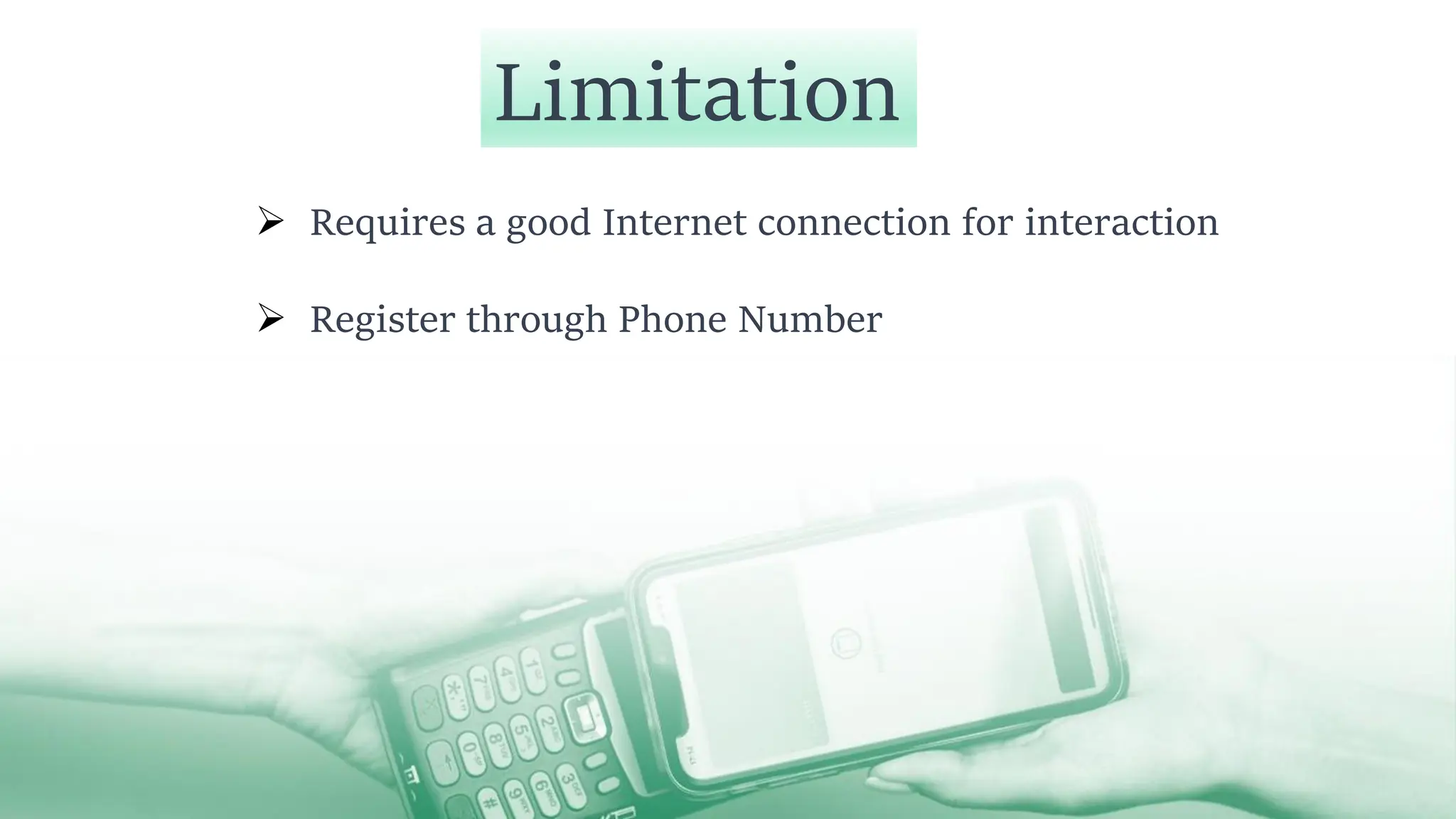 presentation on Ikon Mobile while using a websites | PPT