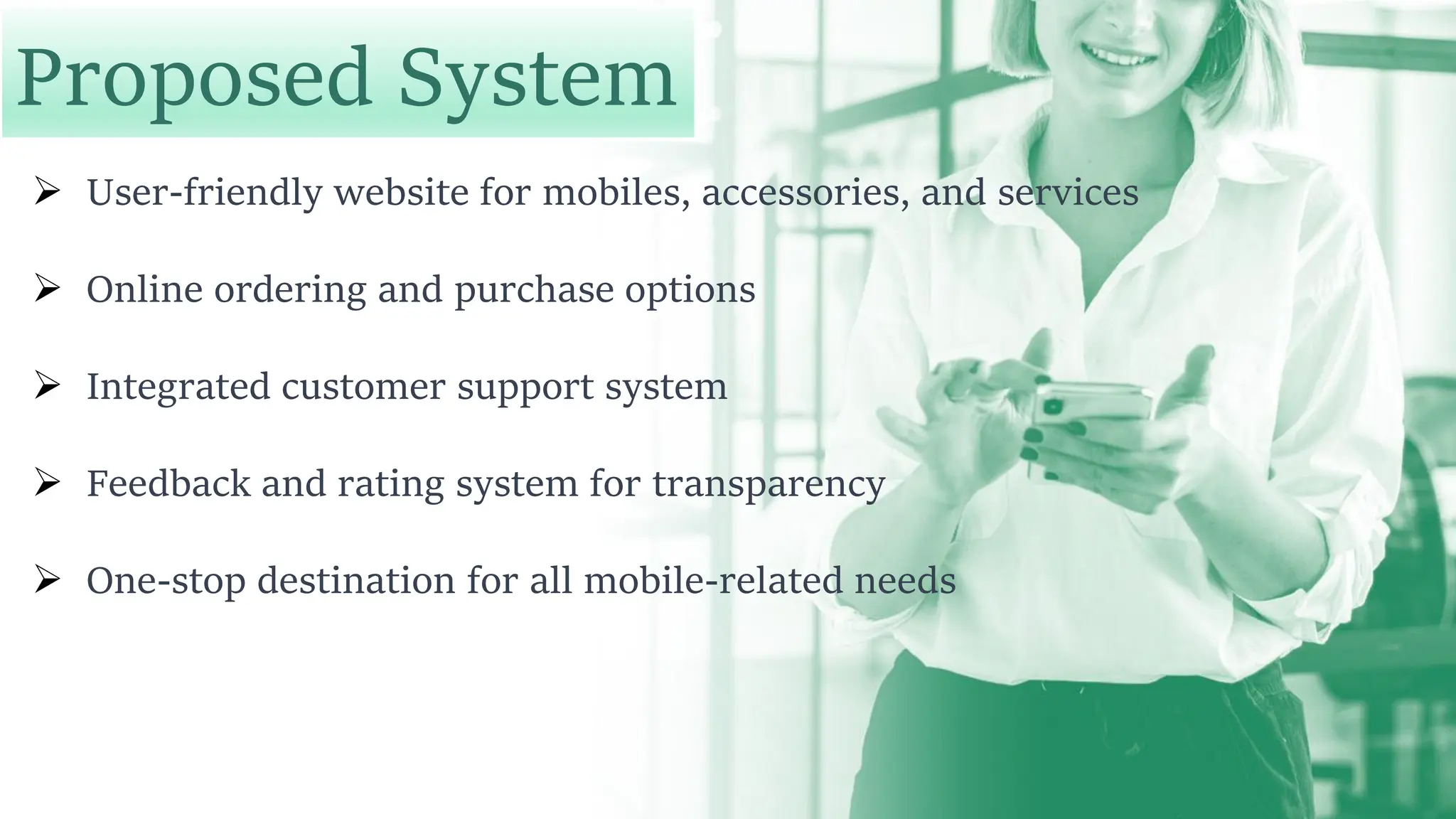 presentation on Ikon Mobile while using a websites | PPT