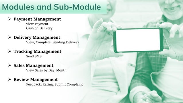 presentation on Ikon Mobile while using a websites | PPT