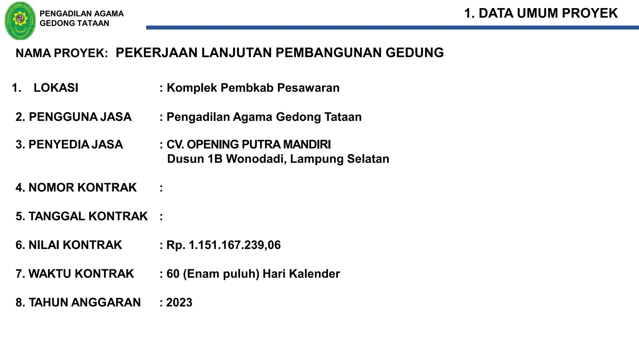 pre construcktion meeting (pcm) pekerjaan konstruksi | PPTX