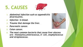 Liver abscess presentation | PPTX