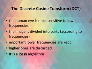 DCT image compression | PPTX