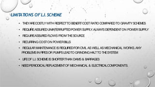 Presentation.pptx of Lift Irrigation Scheme | PPTX