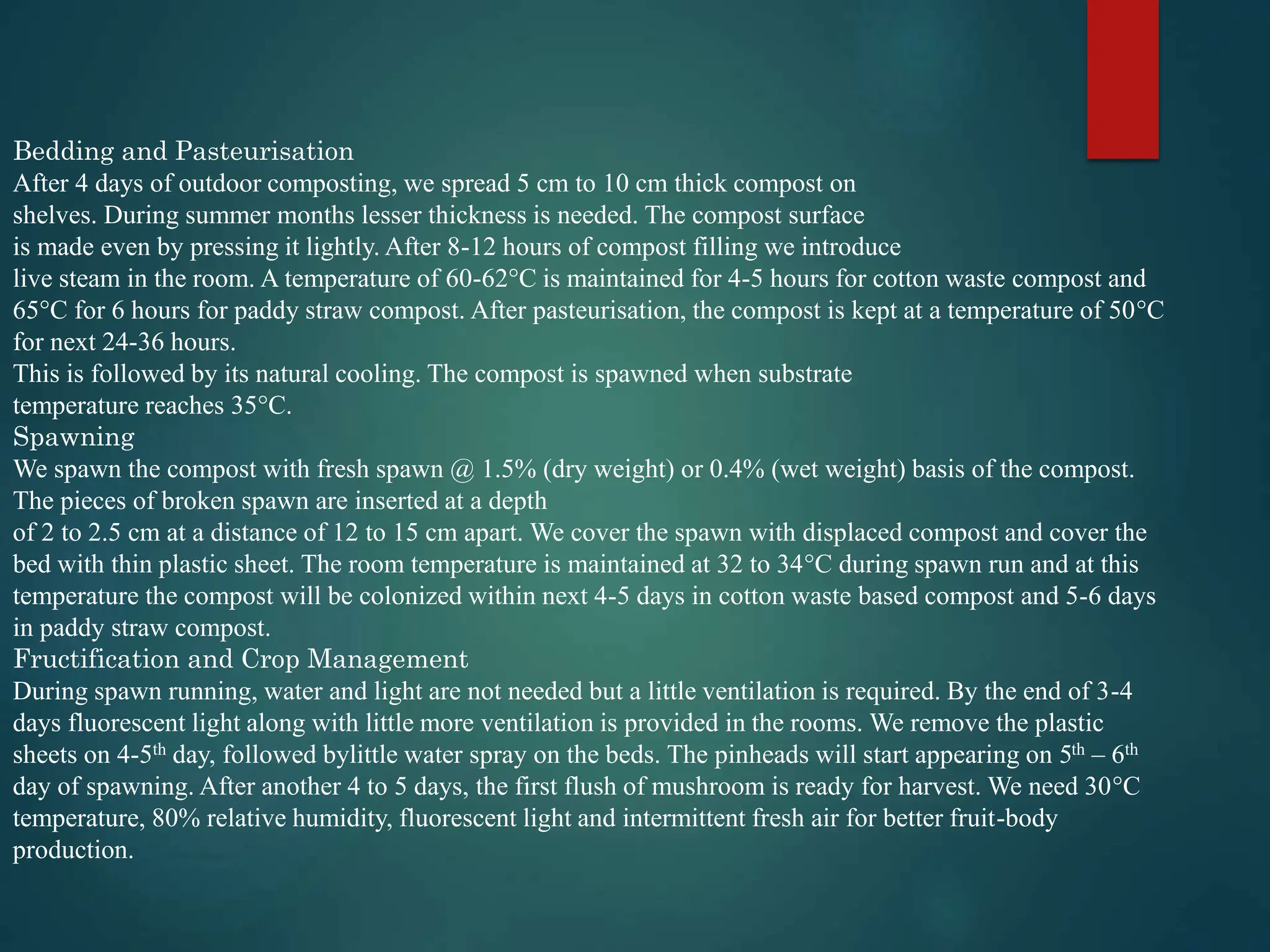 Mushroom Cultivation techniques in ppt form Presentation.pptx