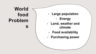FOOD RESOURCES | PPT