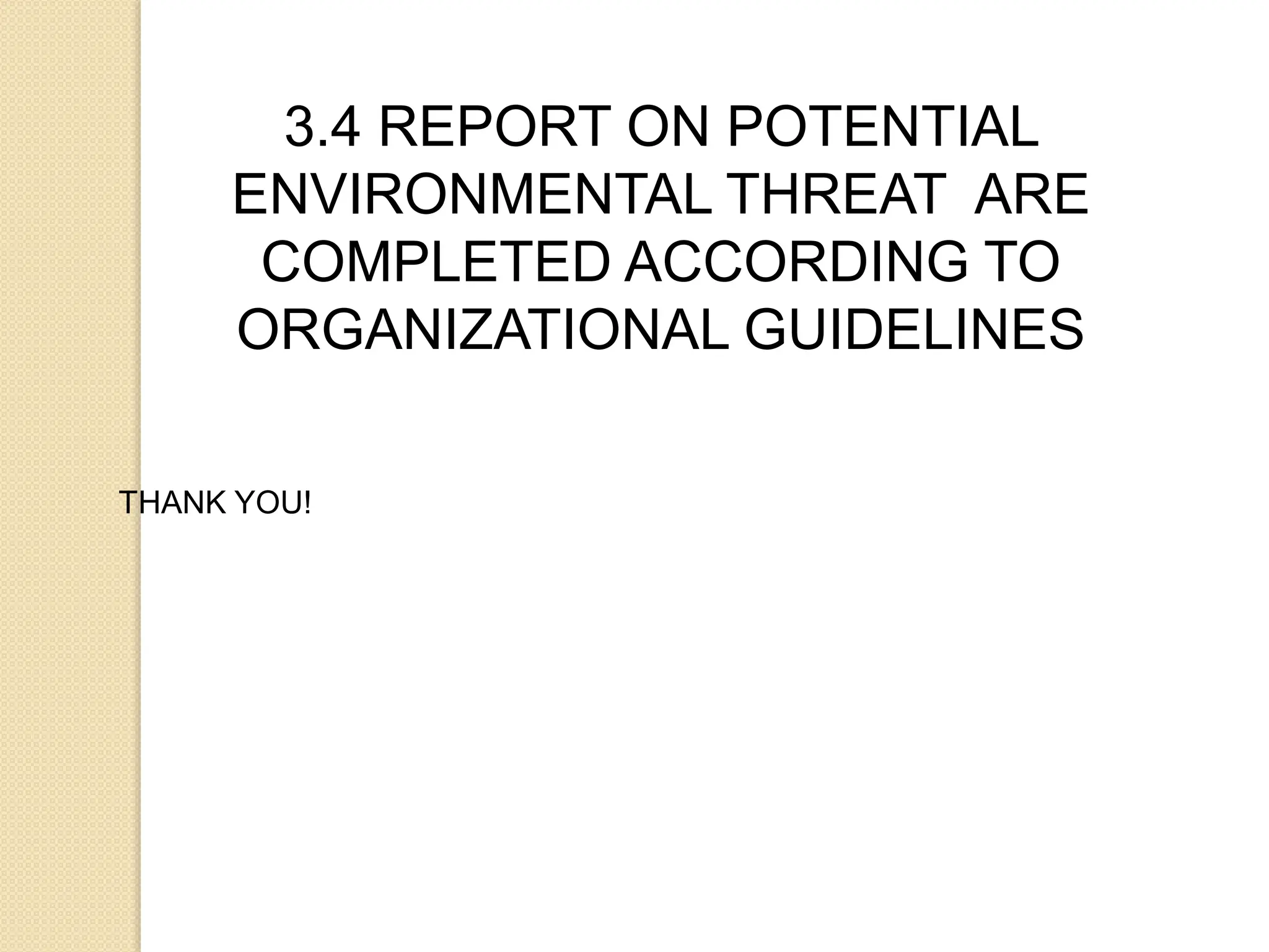 Apply environmental principles and advocate conservation | PPTX