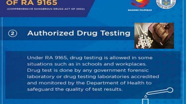 RA 9165 COMPREHENSIVE DANGEROUS DRUGS ACT OF 2002.pptx | Substance Abuse | Diseases and Conditions