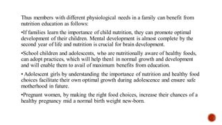 Presentation Nutrition Education and communication cycle | PDF
