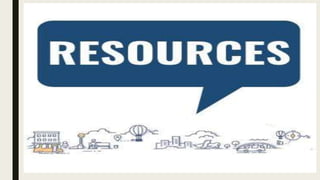 Natural and man-made resources presentation | PPTX