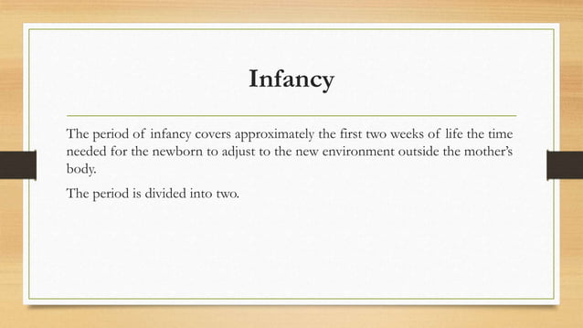 Infancy and child adolescence presentation baby | PPT