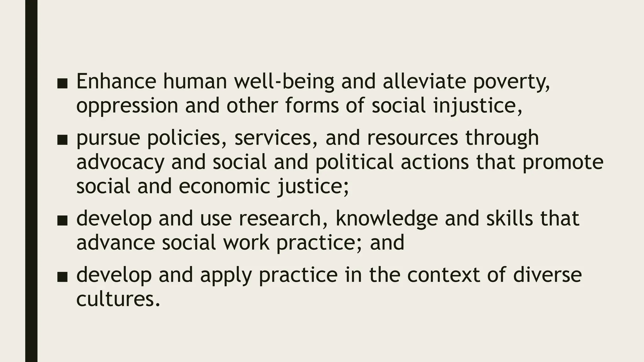 Social Work definition and presentations | PPTX