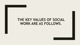 Social Work definition and presentations | PPTX