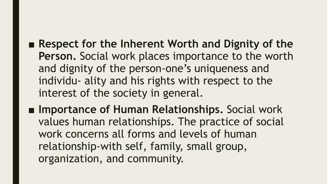 Social Work definition and presentations | PPTX | Parenting | Family ...