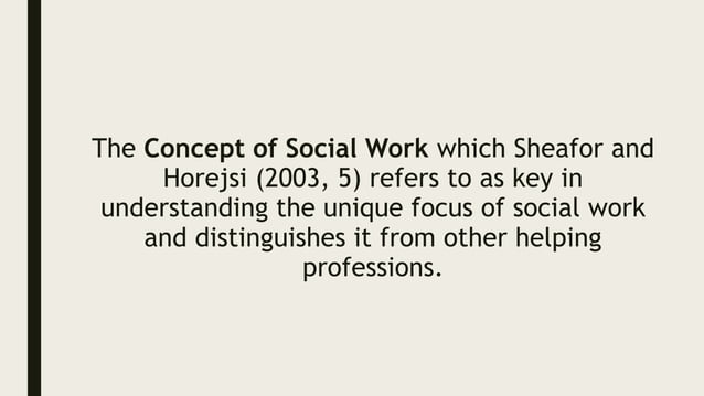 Social Work definition and presentations | PPTX | Parenting | Family ...