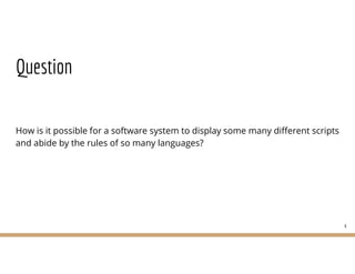 An Explanation of the Unicode, the Text Encoding Standard, Its Usages and Implementation | PPT