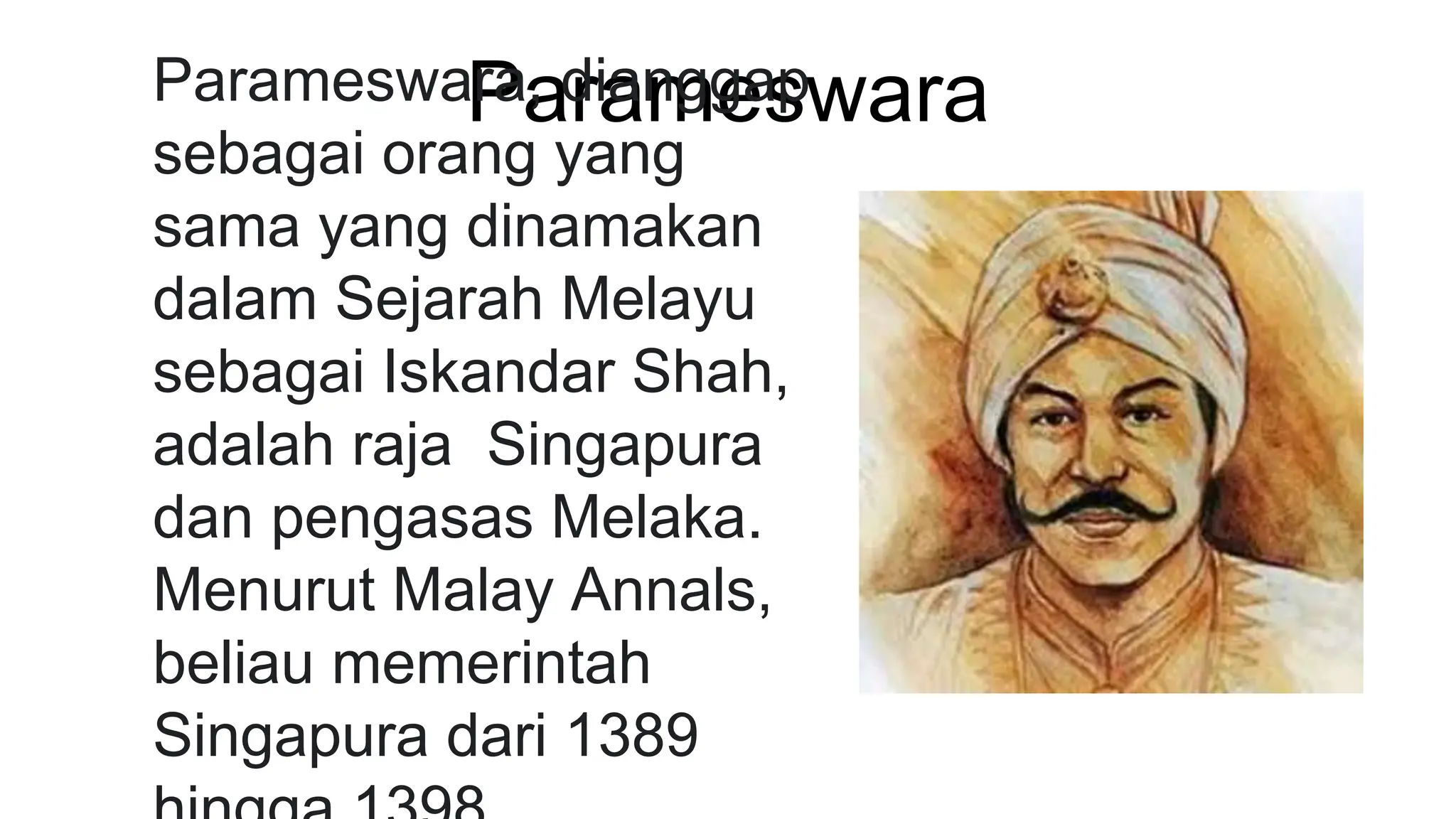kesulatanan melayu melaka . presentation | PPTX