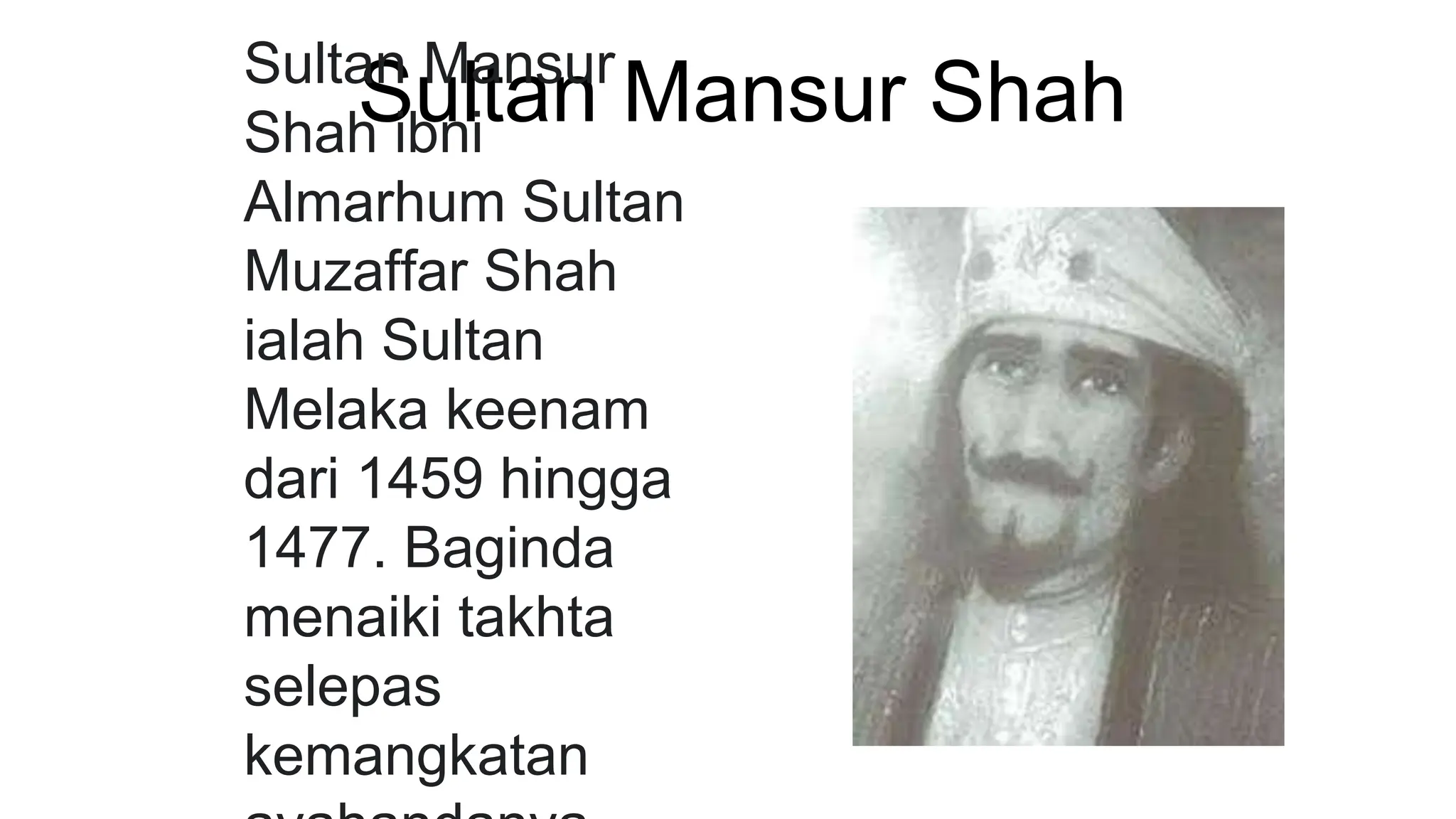 kesulatanan melayu melaka . presentation | PPTX