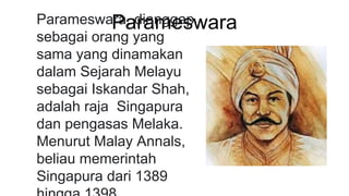 kesulatanan melayu melaka . presentation | PPTX