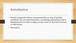 PHYSIOTHERAPY MANAGEMENT IN ORTHOPAEDIC AND CRPS | PPTX | Death, Injury ...