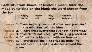 Presentation.pptx-Inferring the speaker's tone, mood and purpose | PPTX