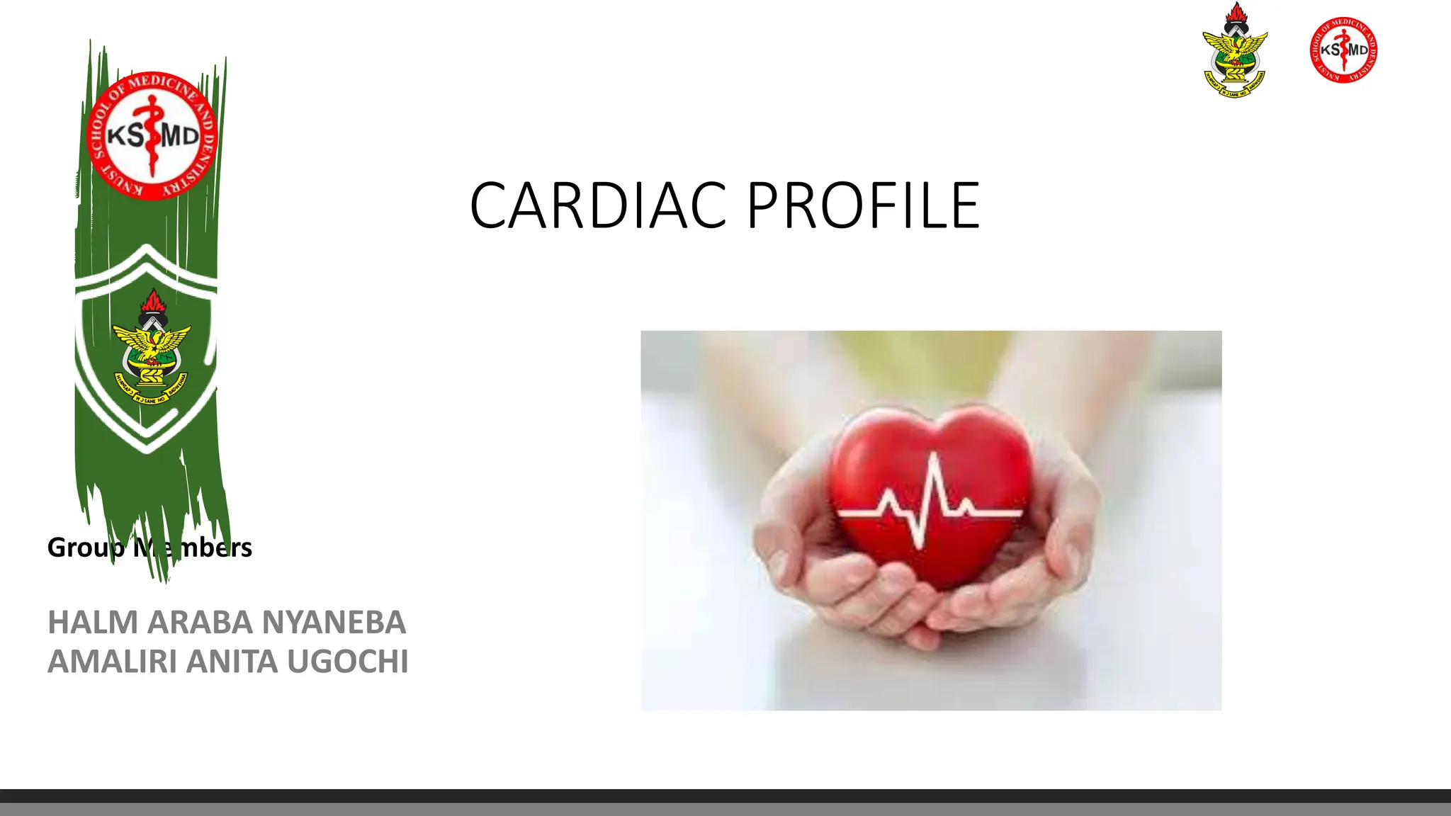 Cardiac Profile Biochemistry Test - Presentation.pptx | Heart and ...
