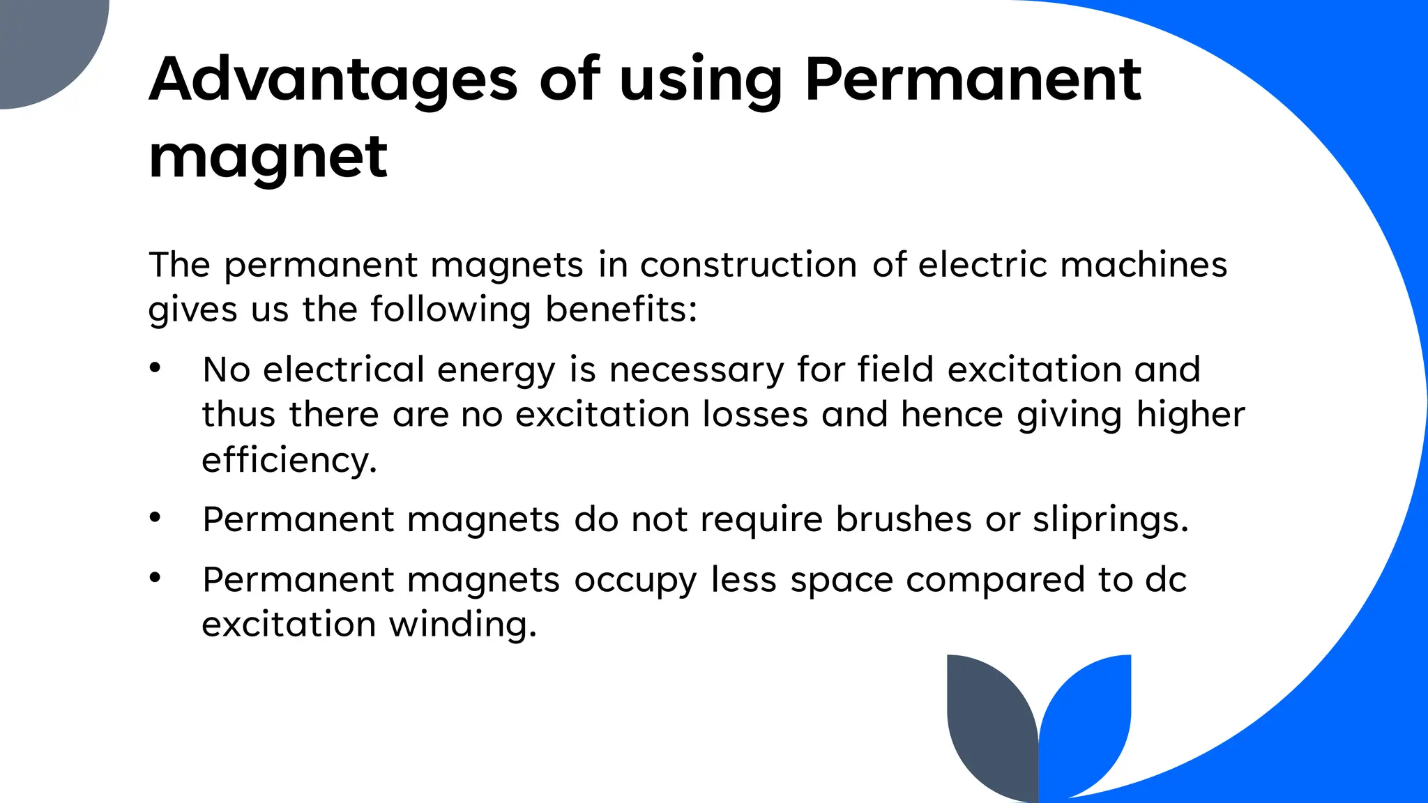 Permanent magnet synchronous motor and its working | PDF