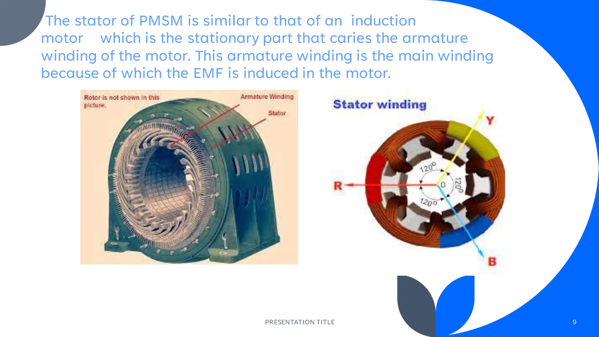 Permanent magnet synchronous motor and its working | PDF