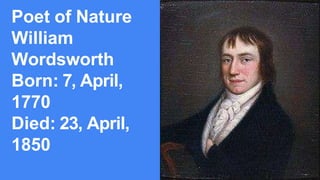 Presentation on Wordsworth as Poet .pptx