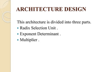 Complex multiplier using Vedic mathematics | PPT