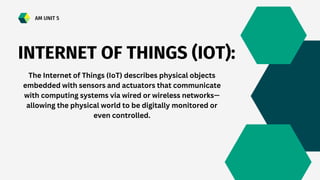 PRESENTATION ON IOT AND DARK FACTORY MANUFACTORING | PPTX