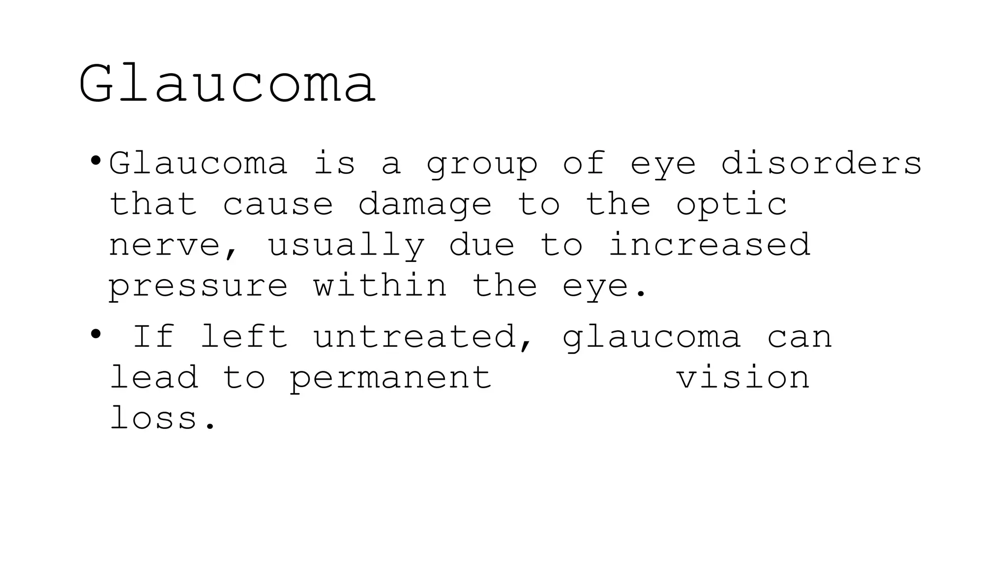 Presentation on Disorders of eye || Eye disorder ppt | PPT