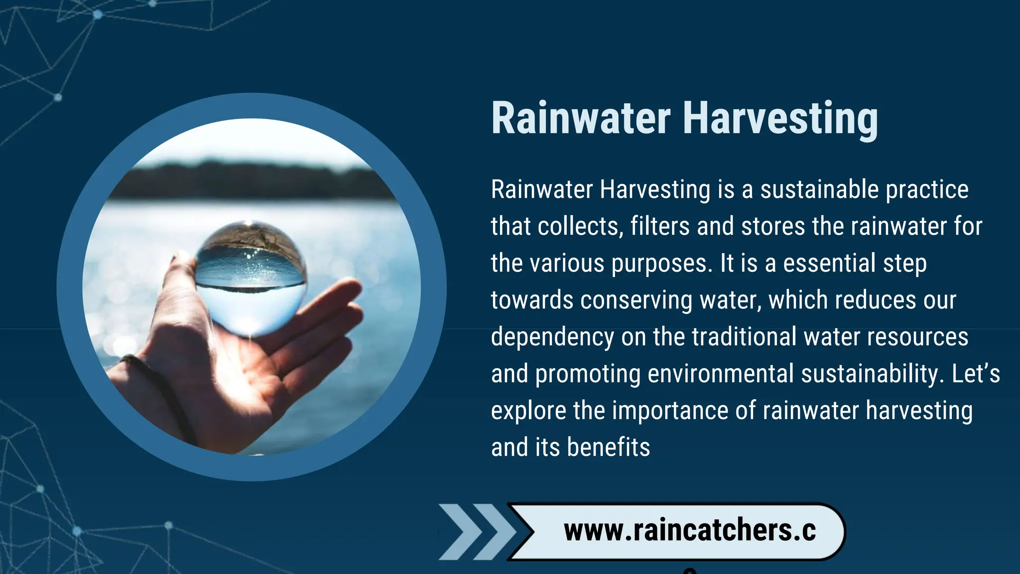 rainwater harvesting a sustainable solution | PPTX