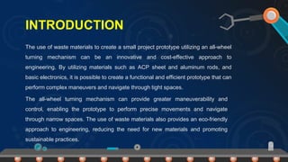 PRESENTATION ON FOUR WHEEL COUNTER STEERING MECHANISM | PPTX