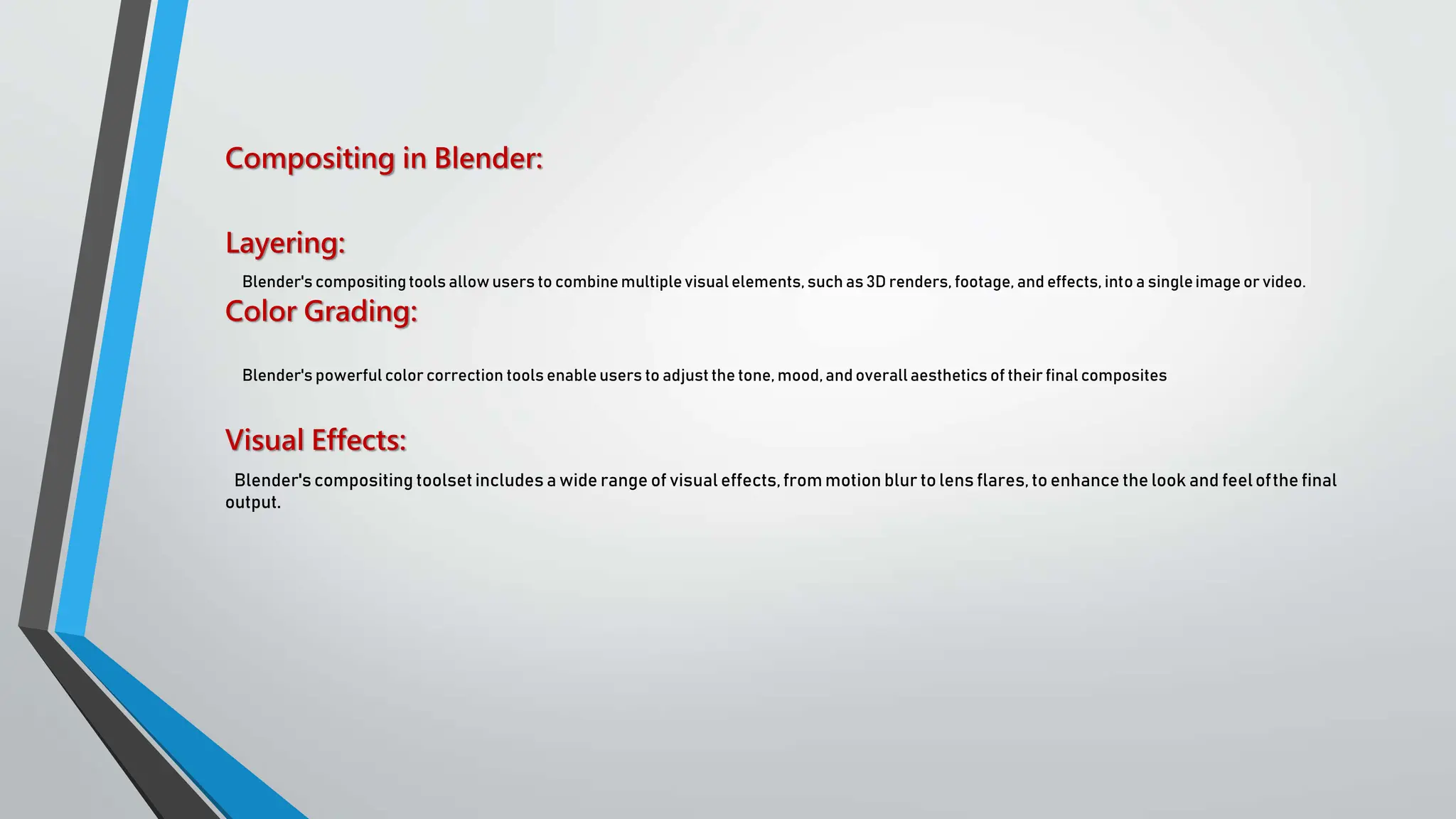 Presentation.pptx about blender what is blender | PPTX