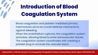 coagulation function in acute chronis neuroemergency confition | PPT
