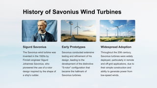 The Savonius Wind Turbine Project (MENG303) | PPTX