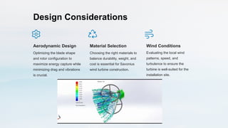 The Savonius Wind Turbine Project (MENG303) | PPTX