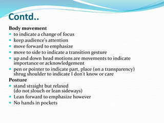 Mastering Presentation Skills for Technical Communication | PPT