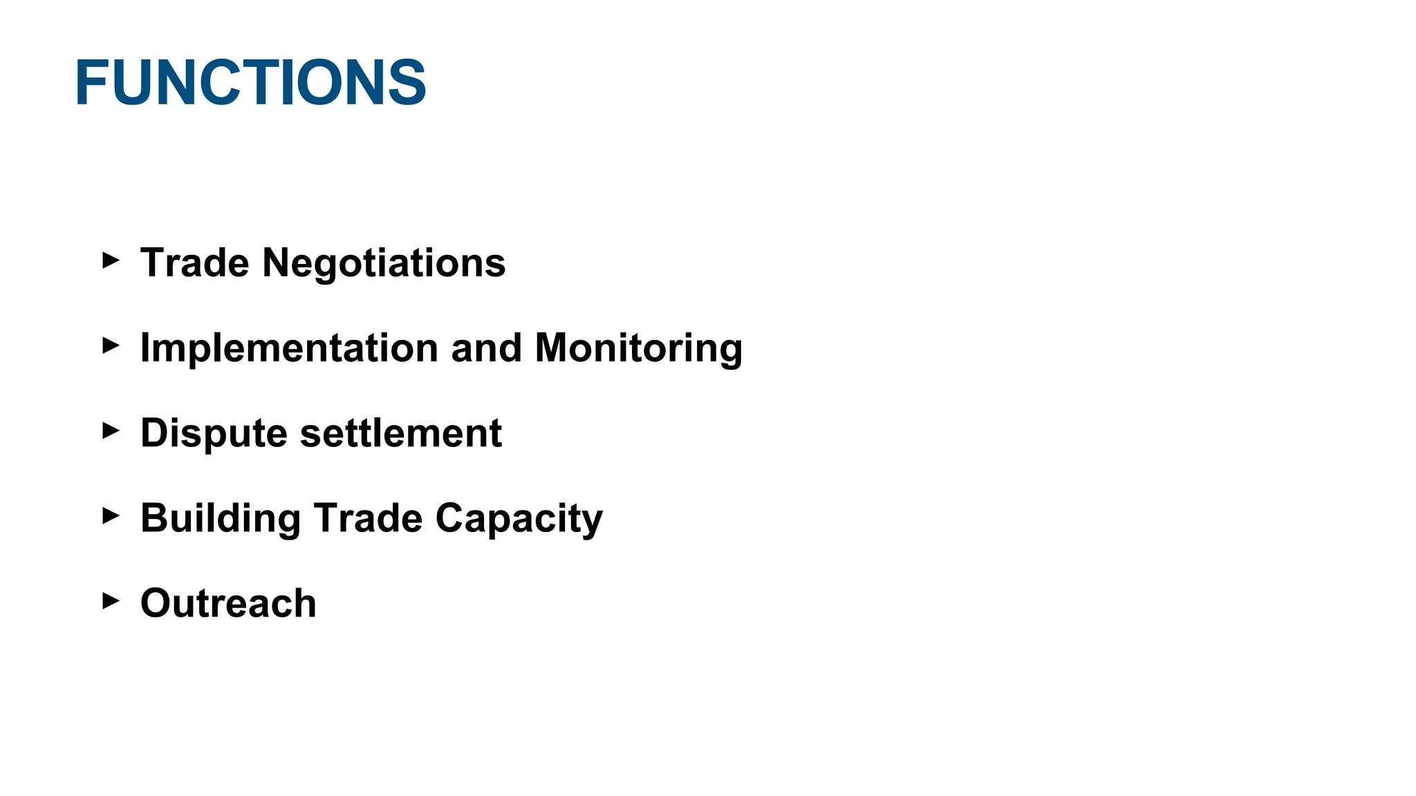 World trade organization slide share in ppt | PPT