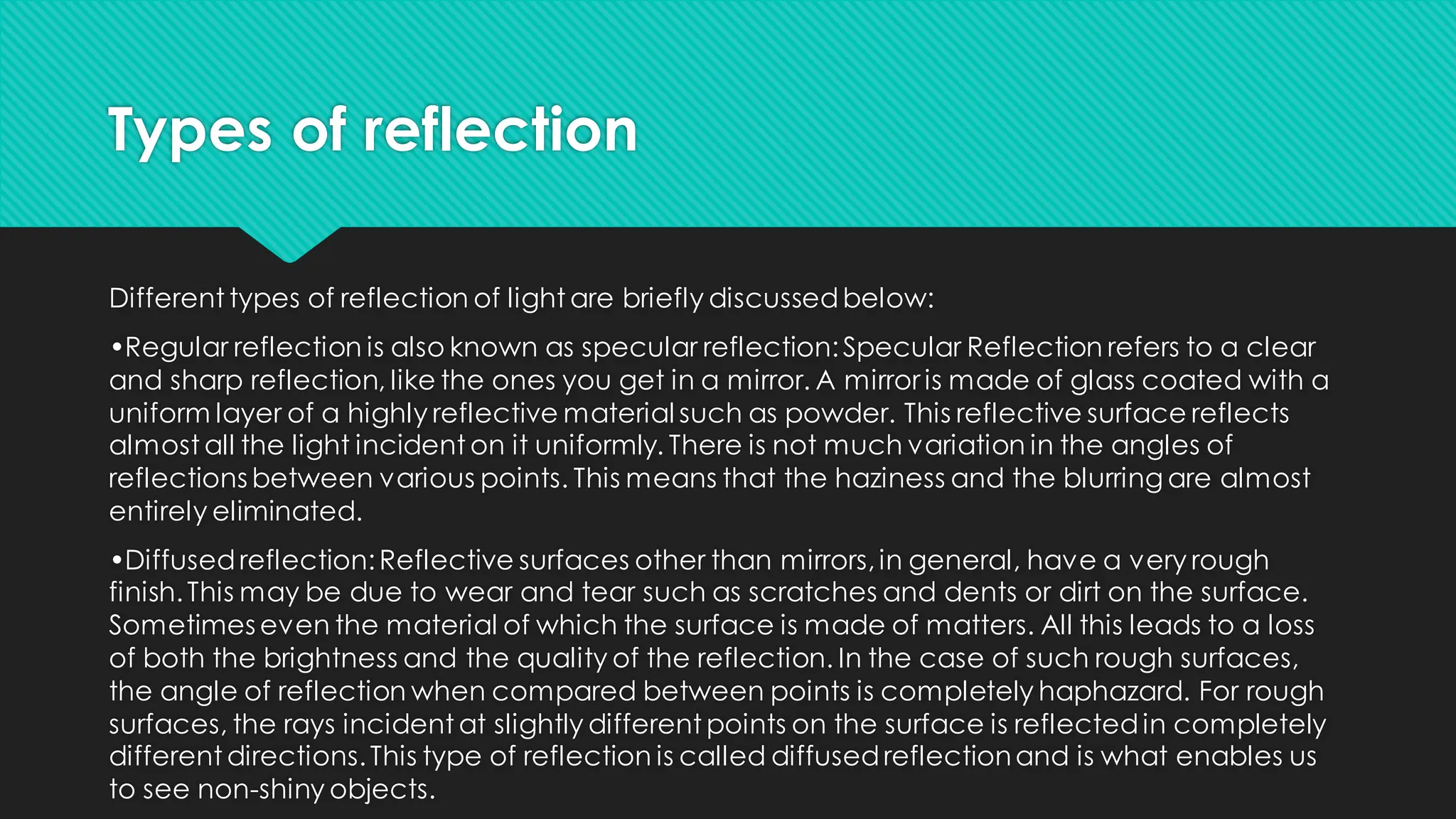 Presentation Pdf Refleection Refraction And Diffraction Of Light Pdf