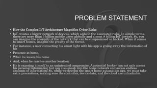 Difference Between Normal & Smart/Automated Home | PPTX