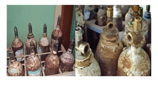 medical gas cylinders ppt medicabfdrtsds | PPTX