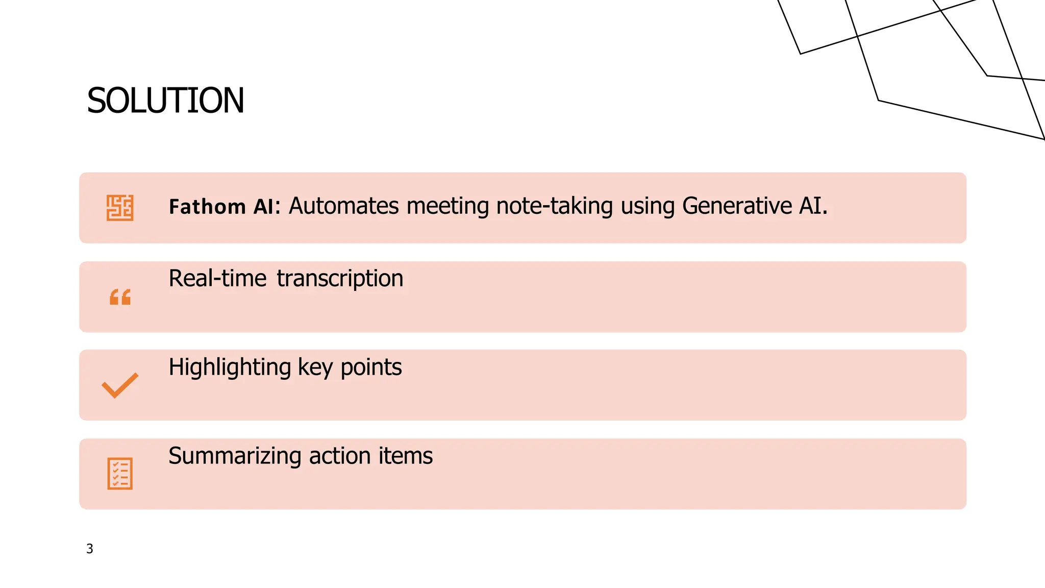 Fathom AI Presentation Pitch Recording | PPTX